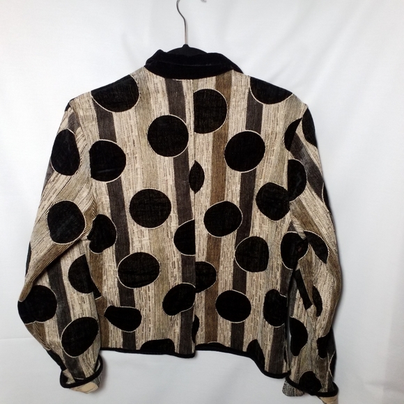 Khangura | Jackets & Coats | Khangura Polka Dot Jacket | Poshmark
